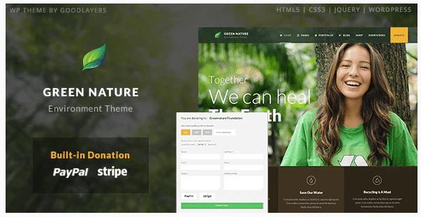 Best Environmental WordPress Themes 2022 - reigntheme.com
